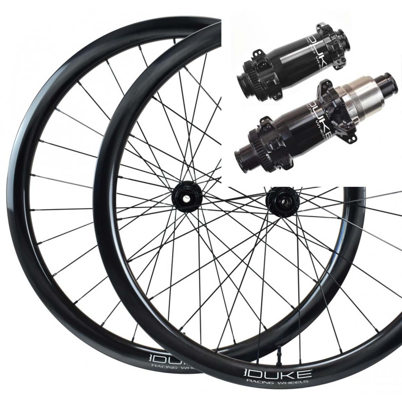 Paire de roues duke gravel carbone sur Jpracingbike1.com